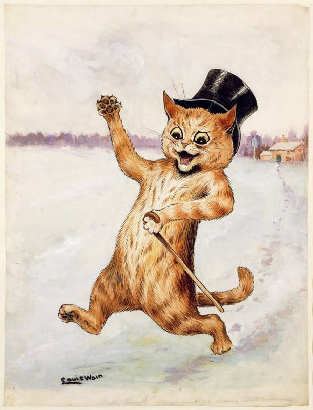 Les chats victoriens et les dessins de Louis Wain - Les News chiens et ...
